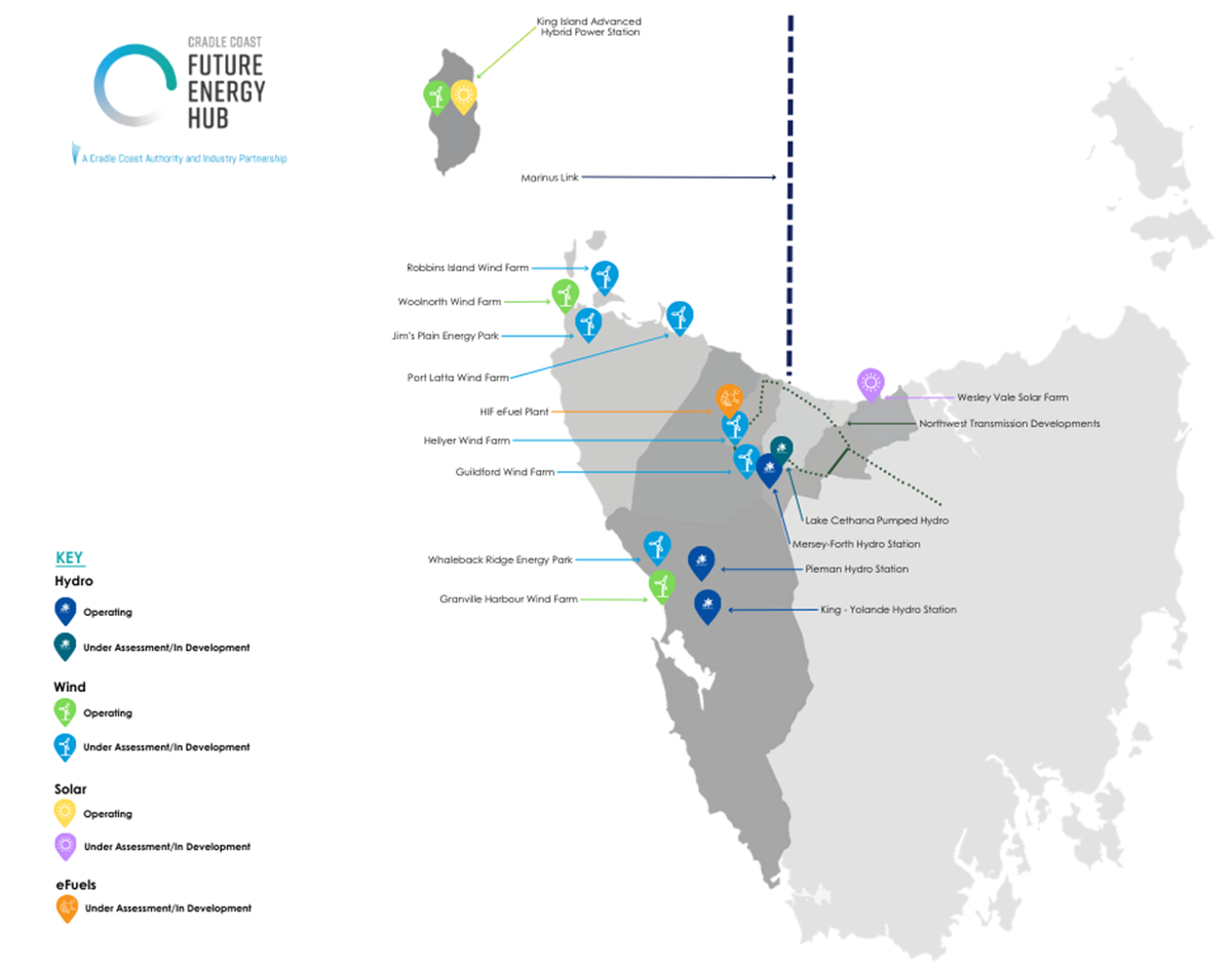 Cradle Coast Future Energy Hub Burnie City Council