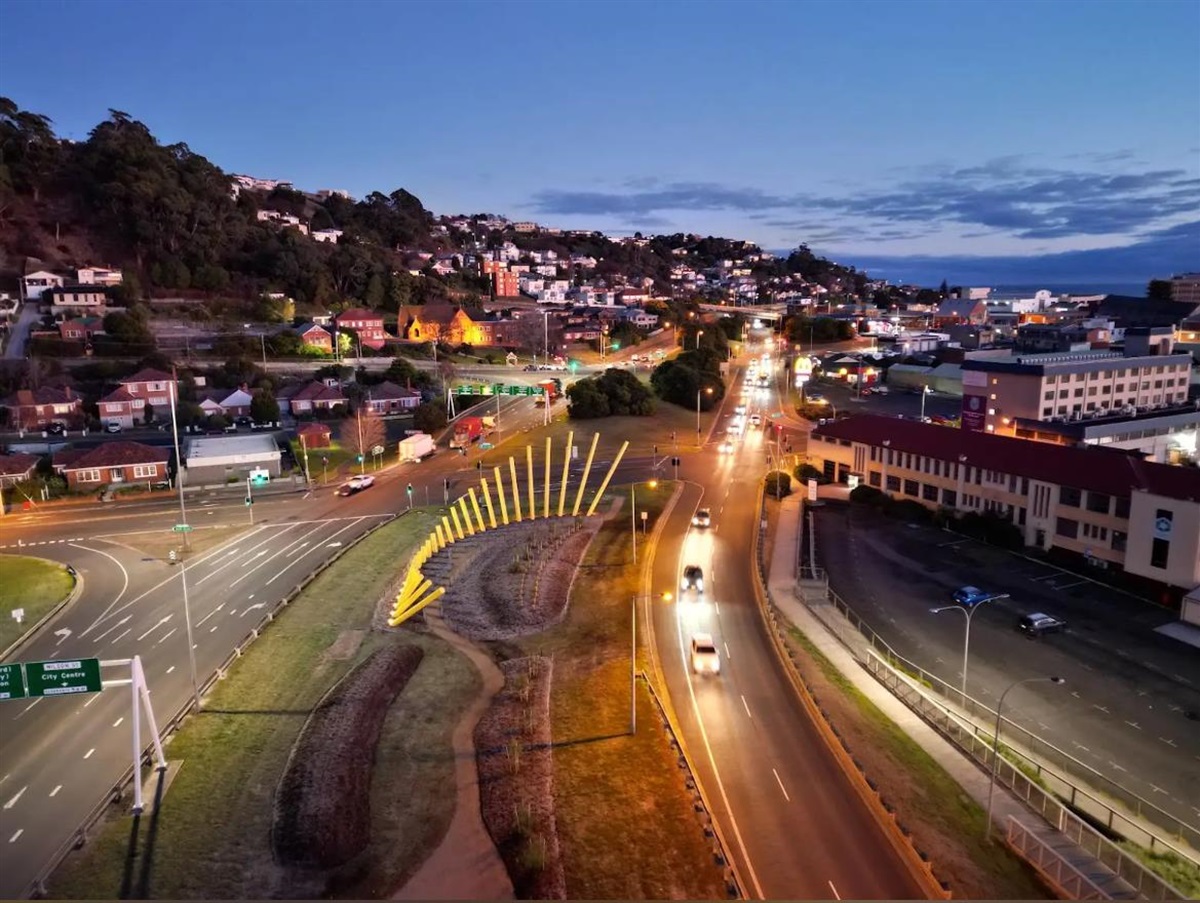 Burnie Gateway Welcome Gesture Discover Burnie
